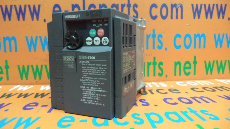 MITSUBISHI INVERTER FR-E720-2.2K - 裕益科技自動化設備可程式編碼器PLC分散式控制系統DCS